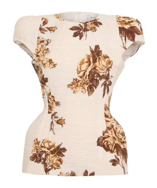 Magda Butrym Short Sleeve Blouse