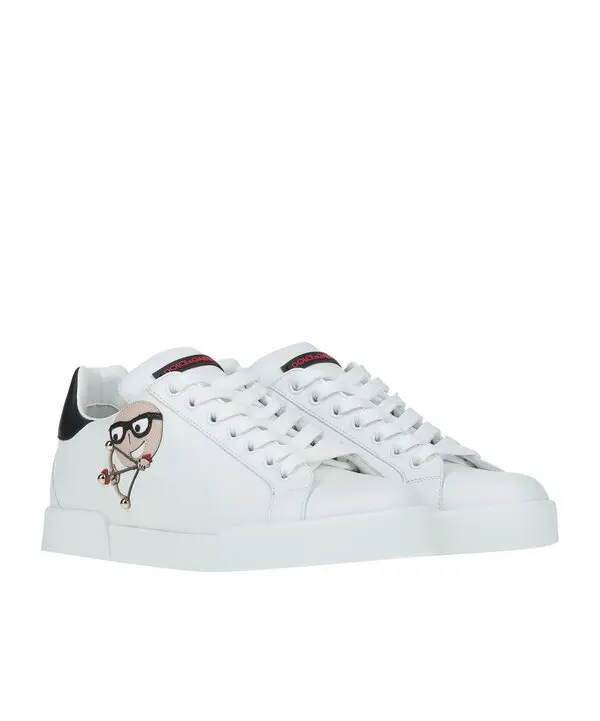 Dolce & Gabbana Embellished Low-top Sneakers