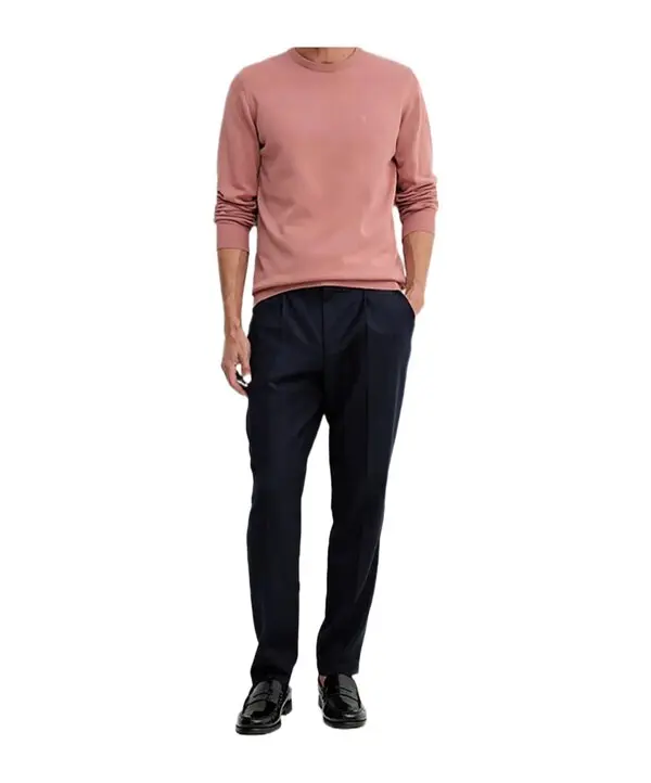Barbour Embroidered Logo Crew Neck Sweater