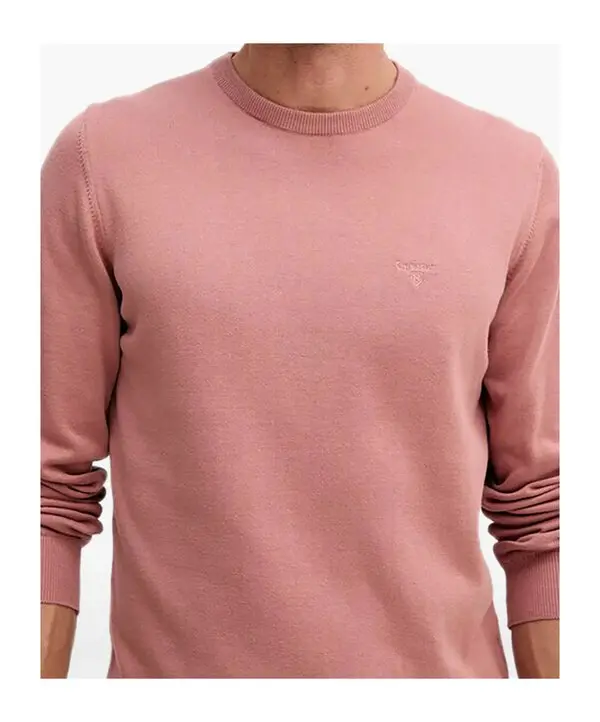 Barbour Embroidered Logo Crew Neck Sweater