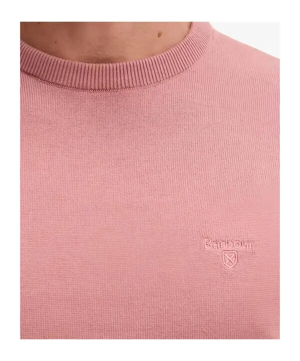 Barbour Embroidered Logo Crew Neck Sweater