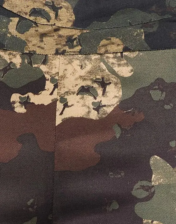 DIESEL® Camouflage Flared Trousers