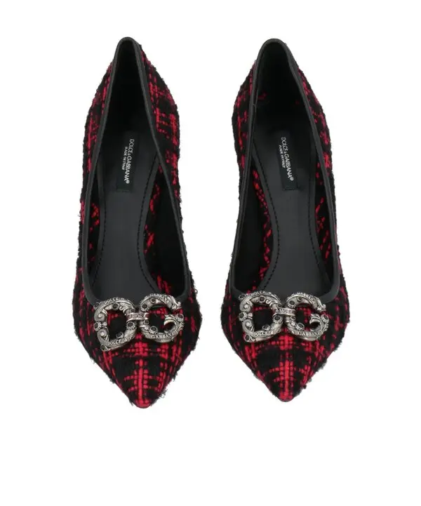 Dolce & Gabbana Two-tone Tweed Stilettos
