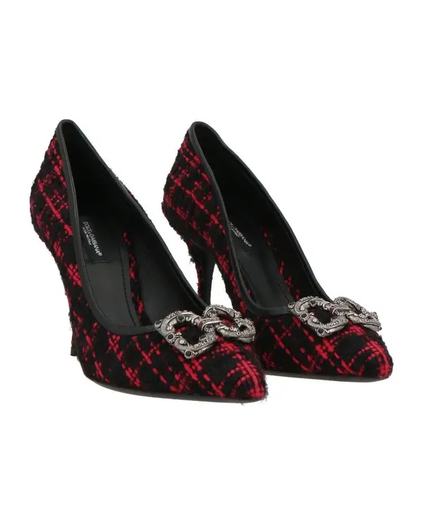 Dolce & Gabbana Two-tone Tweed Stilettos