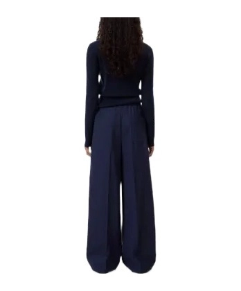 Closed Wynston Drawstring Pleated Wide-leg Trousers - Black
