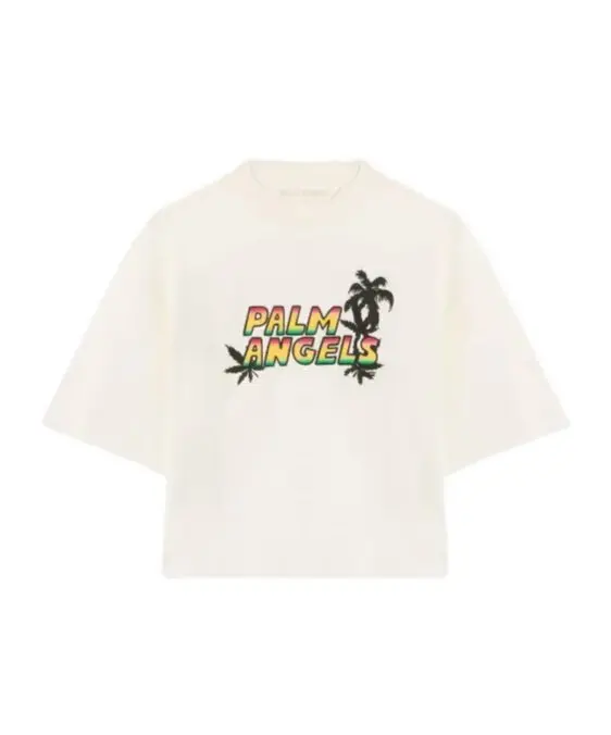 Palm Angels Sunset Boxy T-shirt - White