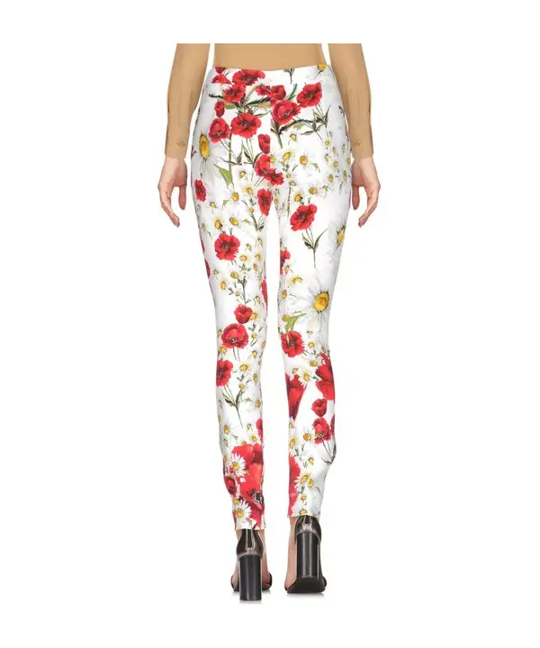Dolce & Gabbana Floral Print Trousers