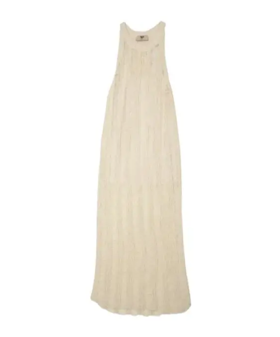 ANIYE BY Crochet Midi Dress With Raw-edge Details