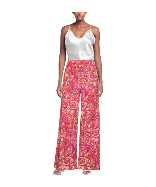 Dolce & Gabbana Paisley Print Wide Leg Pants