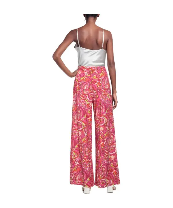 Dolce & Gabbana Paisley Print Wide Leg Pants
