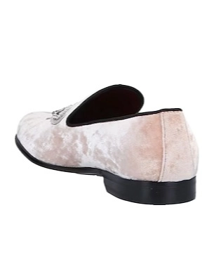 Dolce & Gabbana Velvet Slippers With Embellishments