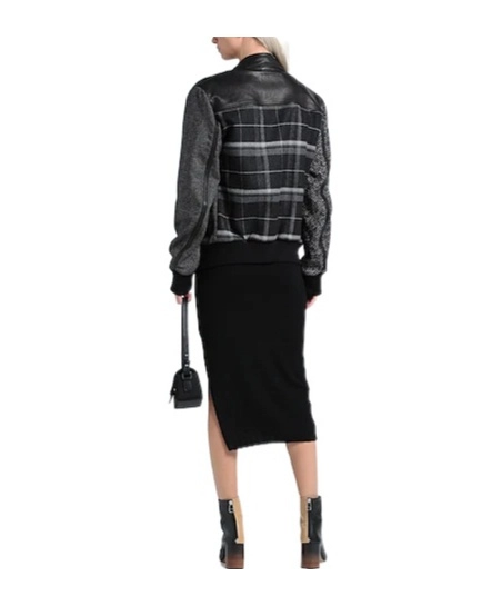 Dolce & Gabbana Plaid Flight Jacket