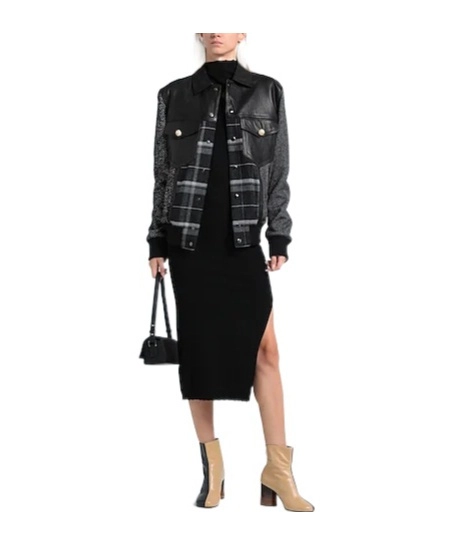 Dolce & Gabbana Plaid Flight Jacket
