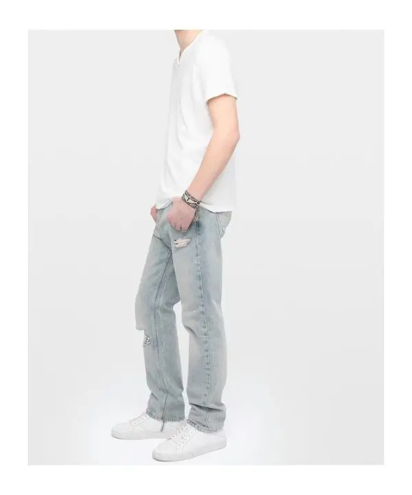 Zadig&Voltaire Monastir V-neck Cotton T-shirt
