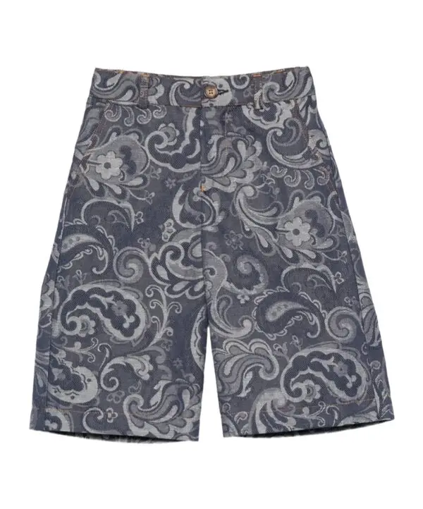 Etro Paisley Print Shorts