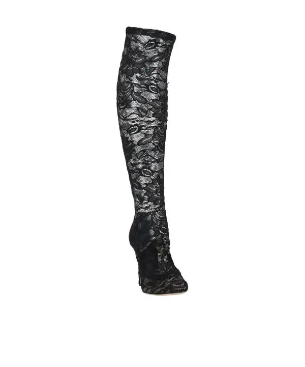 Dolce & Gabbana Solid Color Long Boots