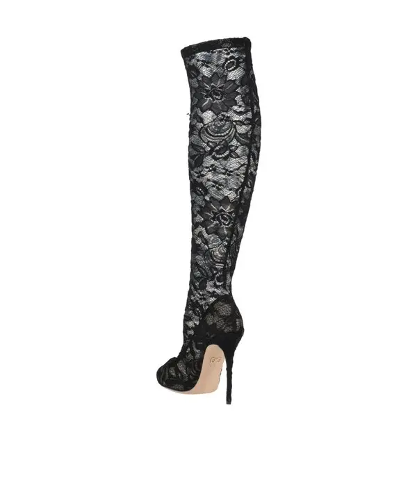 Dolce & Gabbana Solid Color Long Boots