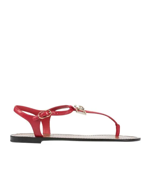 Dolce & Gabbana Solid Color Flip Flops