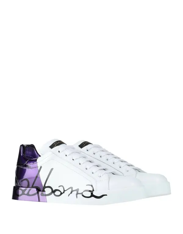 Dolce & Gabbana Letter Print Sneakers