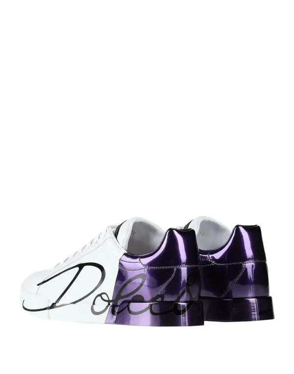 Dolce & Gabbana Letter Print Sneakers
