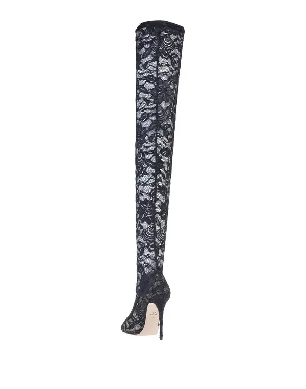 Dolce & Gabbana Over-the-knee Lace Boots