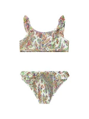 Etro Ruffled Printed Bikini