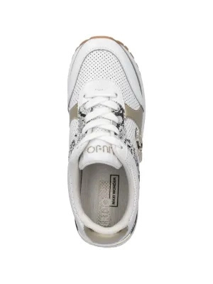 Liu Jo Lace-up Sneakers With Snake Print Detail