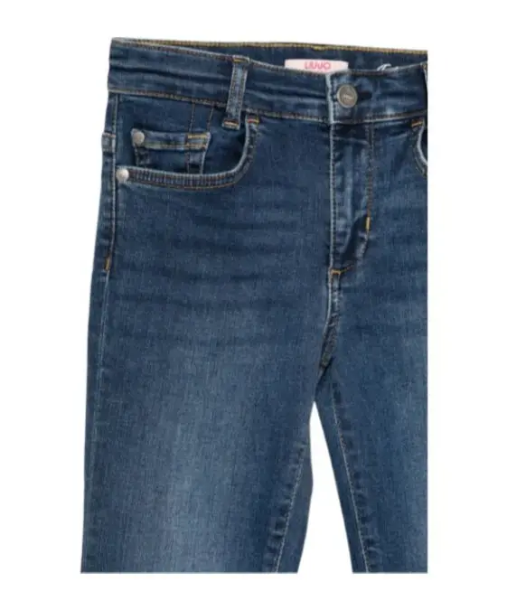 Liu Jo Five-pocket Bell-bottom Trousers - Blue