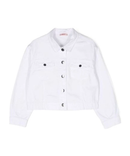 Liu Jo Elasticated-hem Denim Jacket