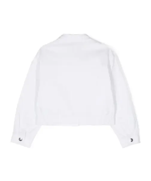 Liu Jo Elasticated-hem Denim Jacket