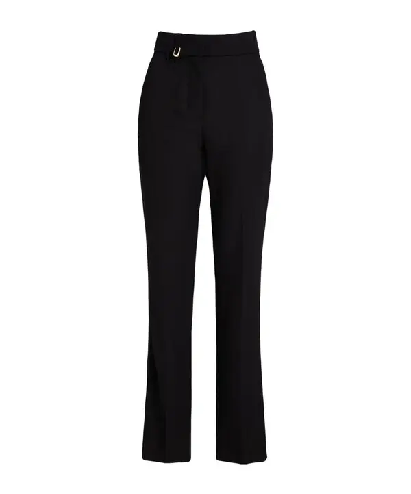 Jacquemus Solid Color Casual Trousers