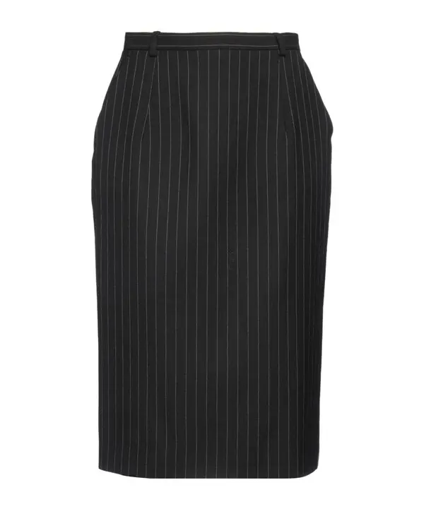 Dolce & Gabbana Striped Midi Skirt