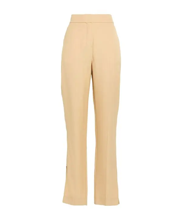 Jacquemus Solid Color Casual Trousers