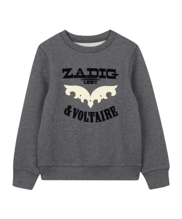 Zadig&Voltaire Logo Print Crewneck Sweatshirt
