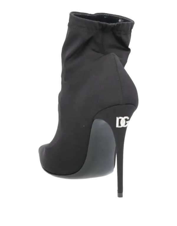 Dolce & Gabbana Solid Color Ankle Boots