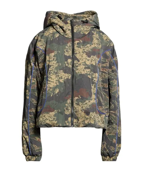 DIESEL® Camouflage Zip-up Hooded Jacket