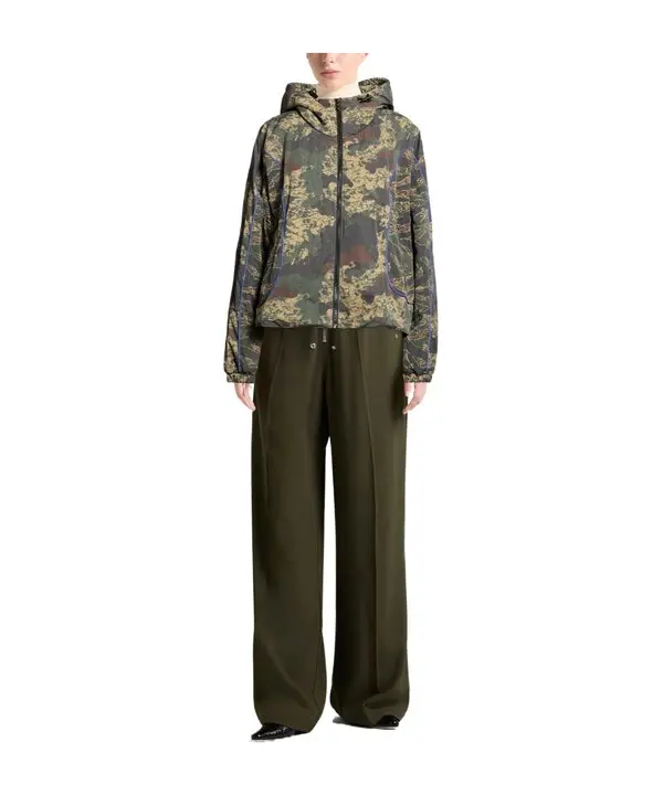 DIESEL® Camouflage Zip-up Hooded Jacket