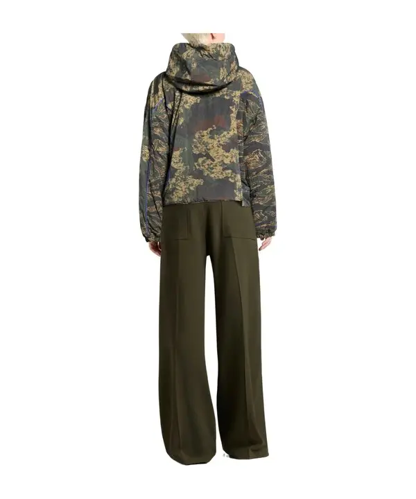 DIESEL® Camouflage Zip-up Hooded Jacket