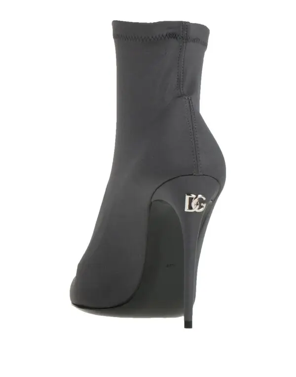 Dolce & Gabbana Solid Color Ankle Boots