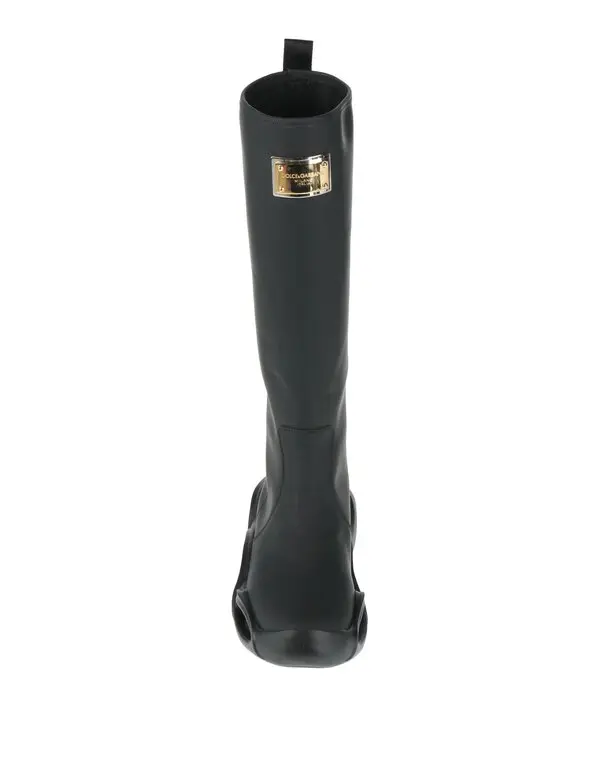 Dolce & Gabbana Solid Color Over-the-knee Boots
