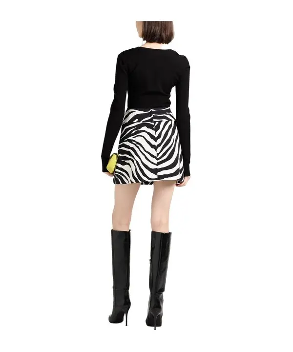 Dolce & Gabbana Zebra-print Flared Skirt