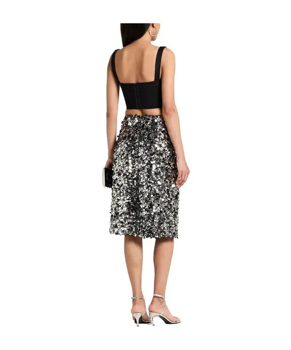 Dolce & Gabbana Sequin Midi Skirt