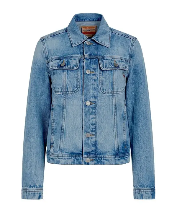 DIESEL® Denim Jacket With Classic Collar