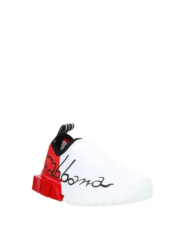 Dolce & Gabbana Letter Print Sock Sneakers