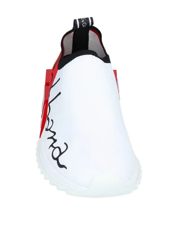 Dolce & Gabbana Letter Print Sock Sneakers