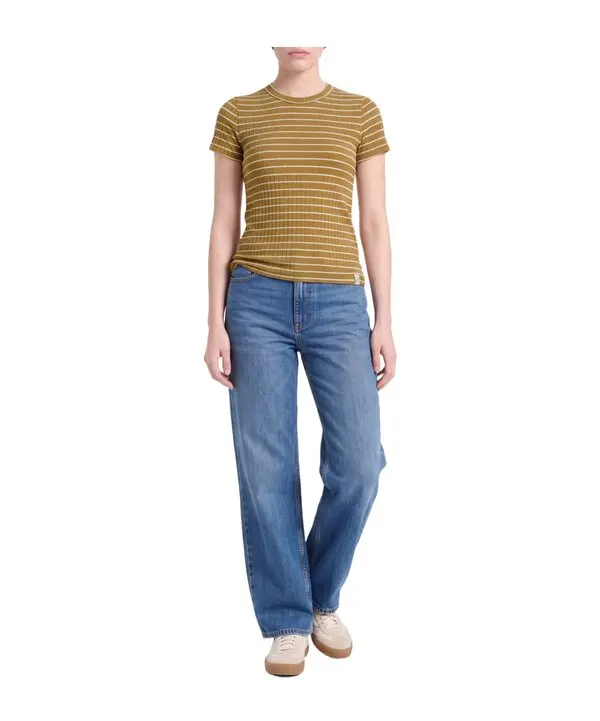 Rag & Bone Striped Ribbed T-shirt