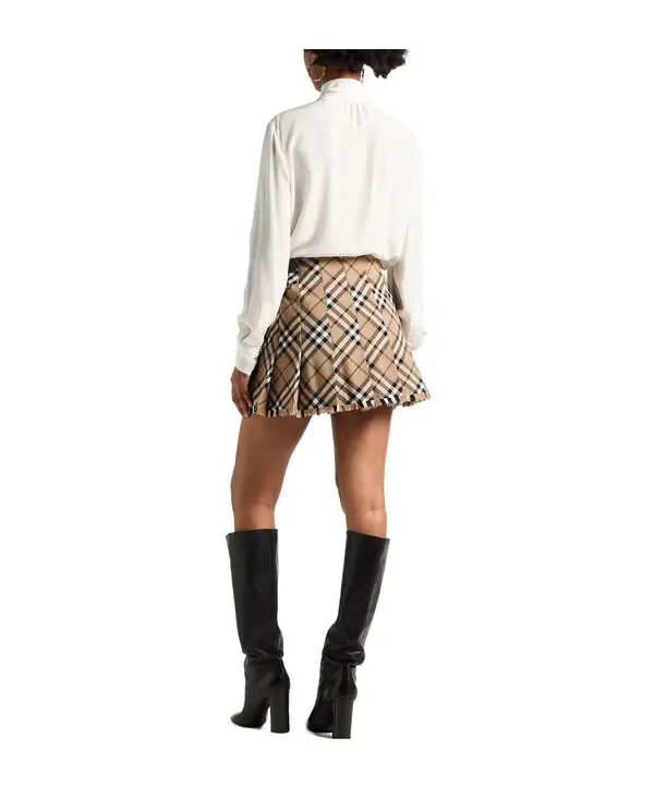 Burberry Silk Crepe Bow Blouse