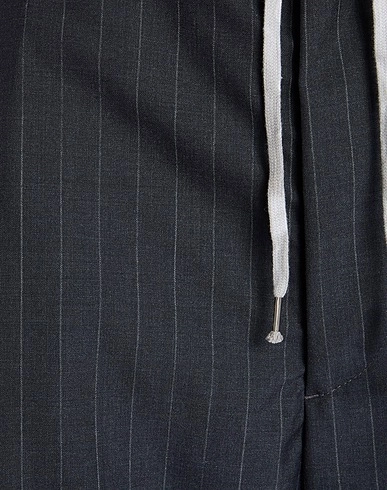 MAISON MARGIELA Pinstriped Wide-leg Trousers