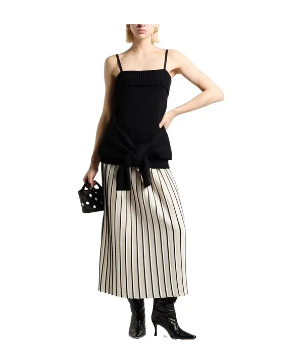 Dolce & Gabbana Sleeveless Solid-colored Knit Top