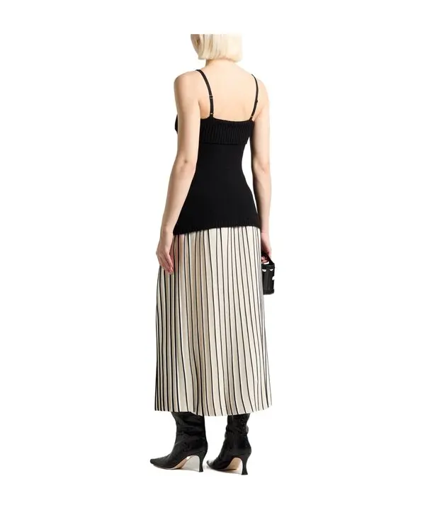 Dolce & Gabbana Sleeveless Solid-colored Knit Top